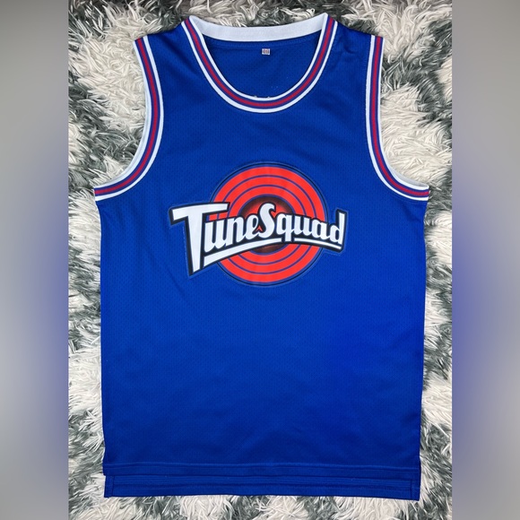 unbranded | Shirts | Space Jam Tune Squad Mens Blue Michael Jordan ...
